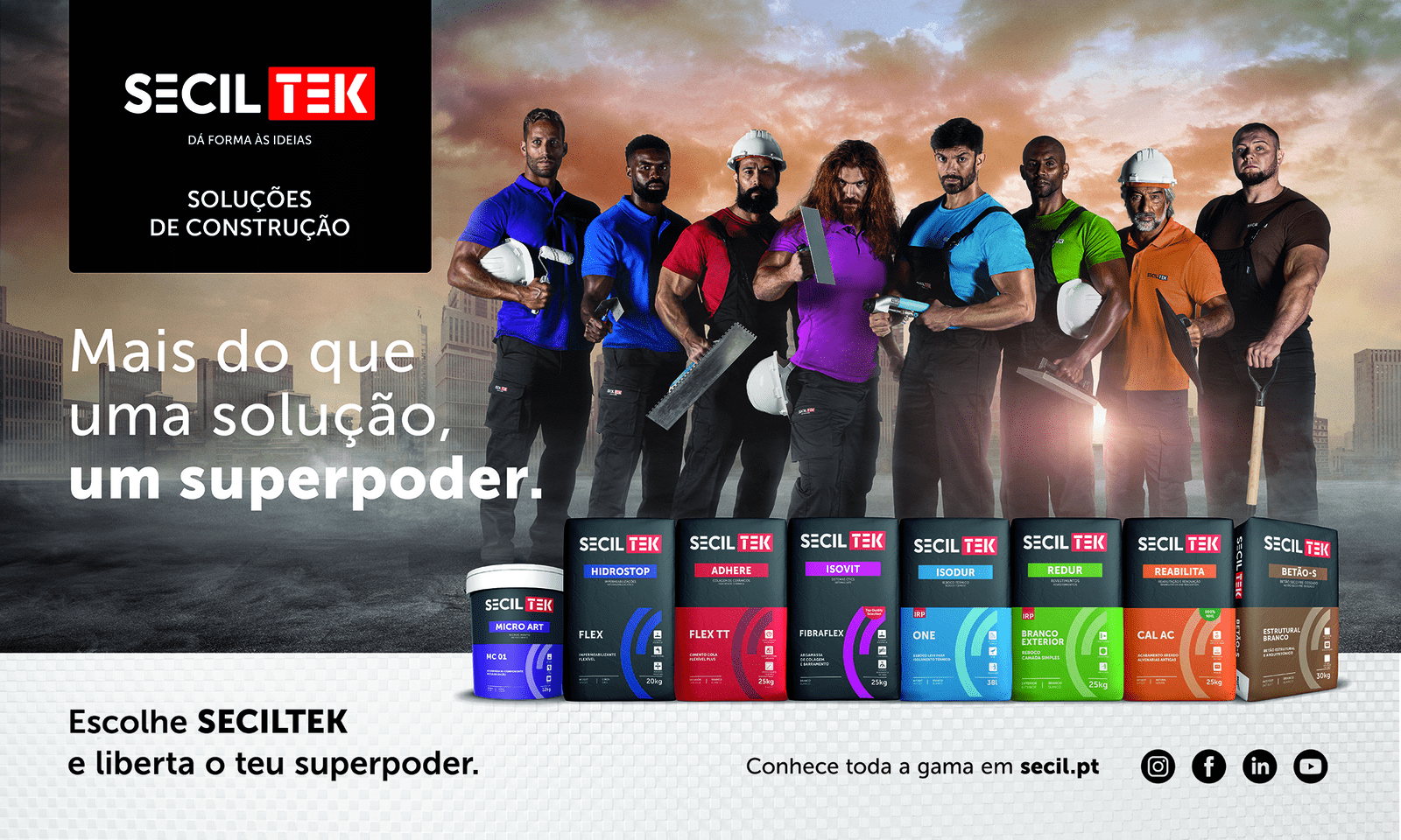 A nova campanha da Seciltek tem superpoderes - WYgroup